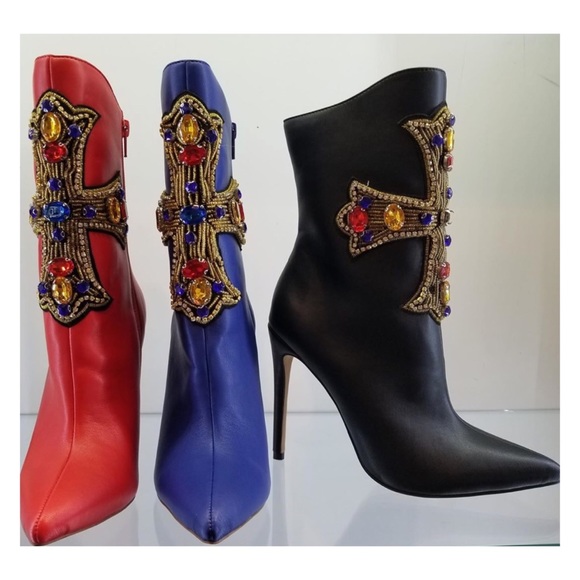 Shoes | Bad Ass Red Boots | Poshmark